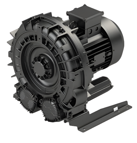 FPZ 5.5 HP Regenerative Blower, SCL e08-MD-5.5-3