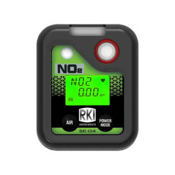 RKI Instruments SC-04 Single Gas Monitor, Nitrogen Dioxide (NO2) 0-20