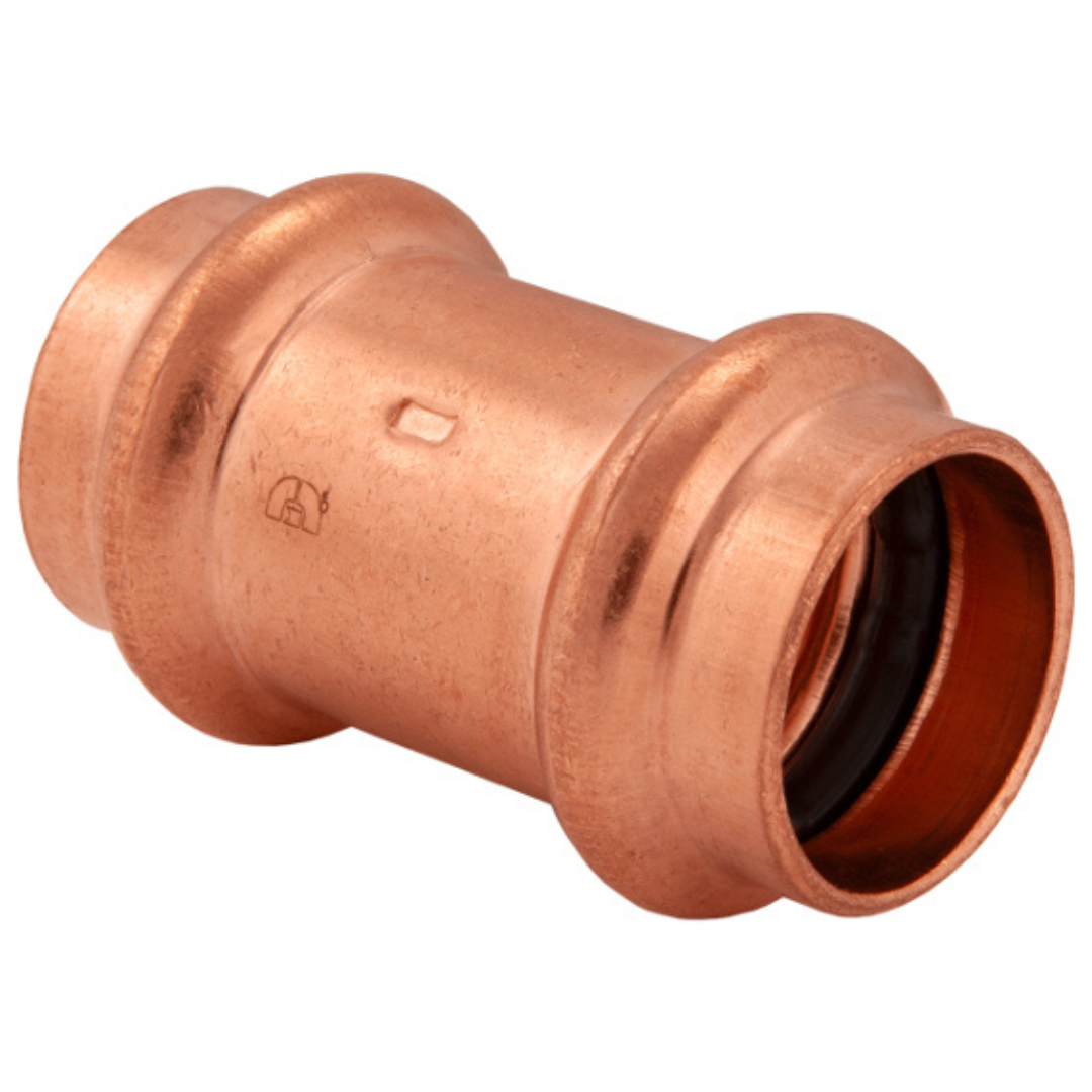 BMI 1-1/2" Copper Press Coupling Dot Stop
