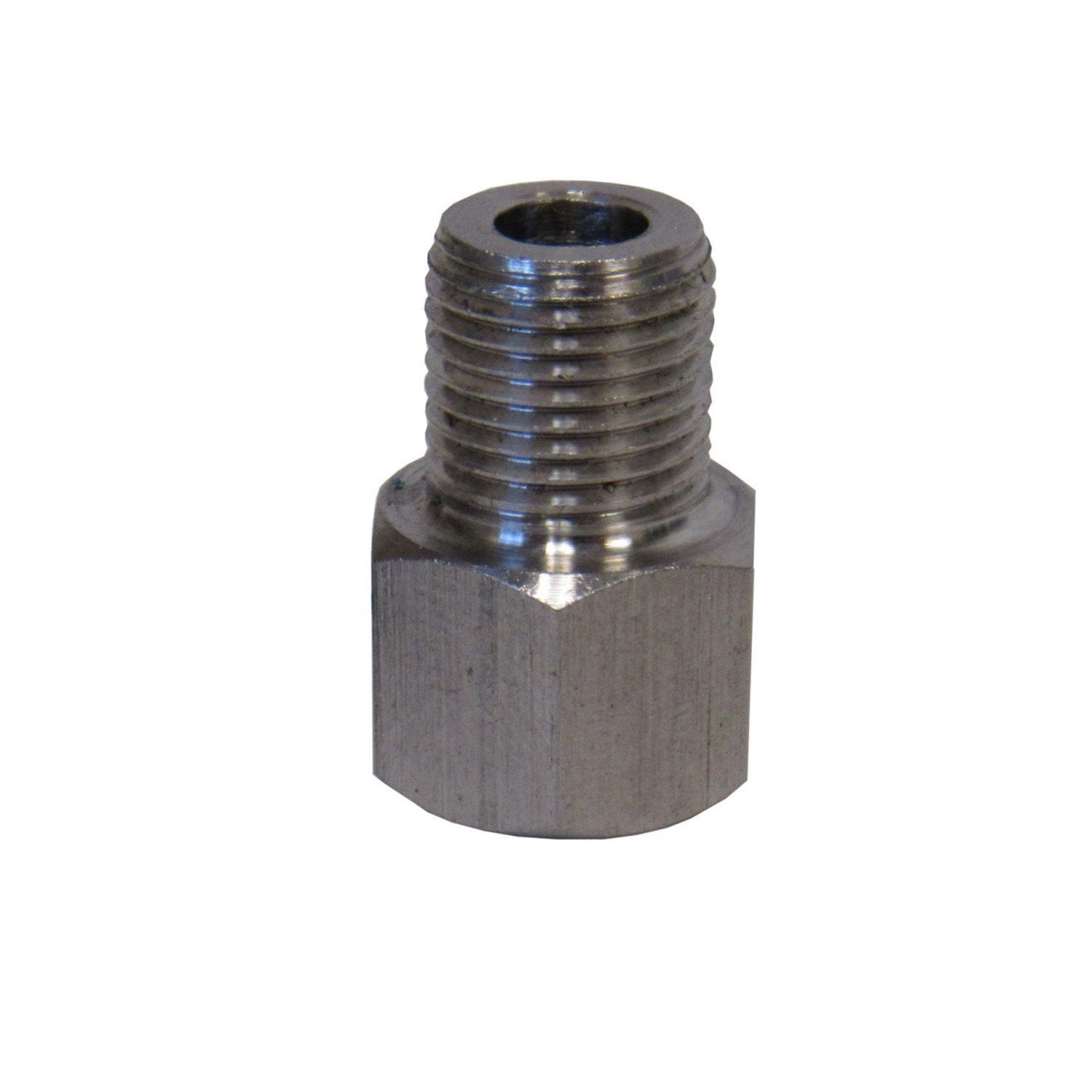 Stainless Steel BSPP Adapters - NPT Female X BSPP Male
