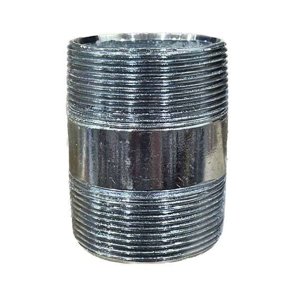 BMI 2 Inch x 3 Inch Galvanized Pipe Close Nipple | PRM