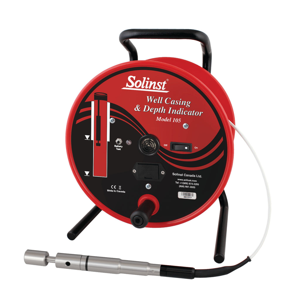 Solinst 105 Well Casing and Depth Indicator, 100 Ft to 2000 Ft | Water ...