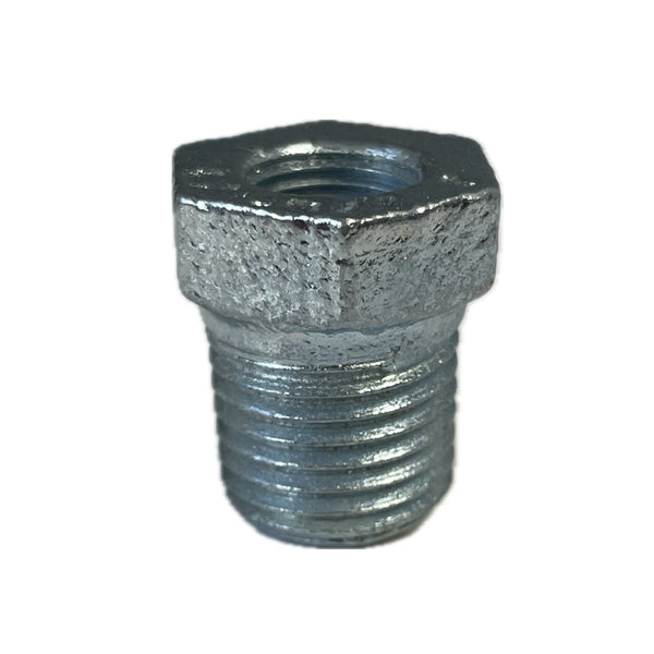 BMI 1/4" x 1/8" Galvanized Reducing Bushing, UL/FM