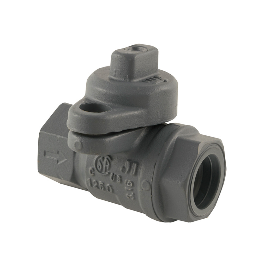 Jomar 240-008P 2" PAINTED Utility Gas Ball Valve,175 PSIG