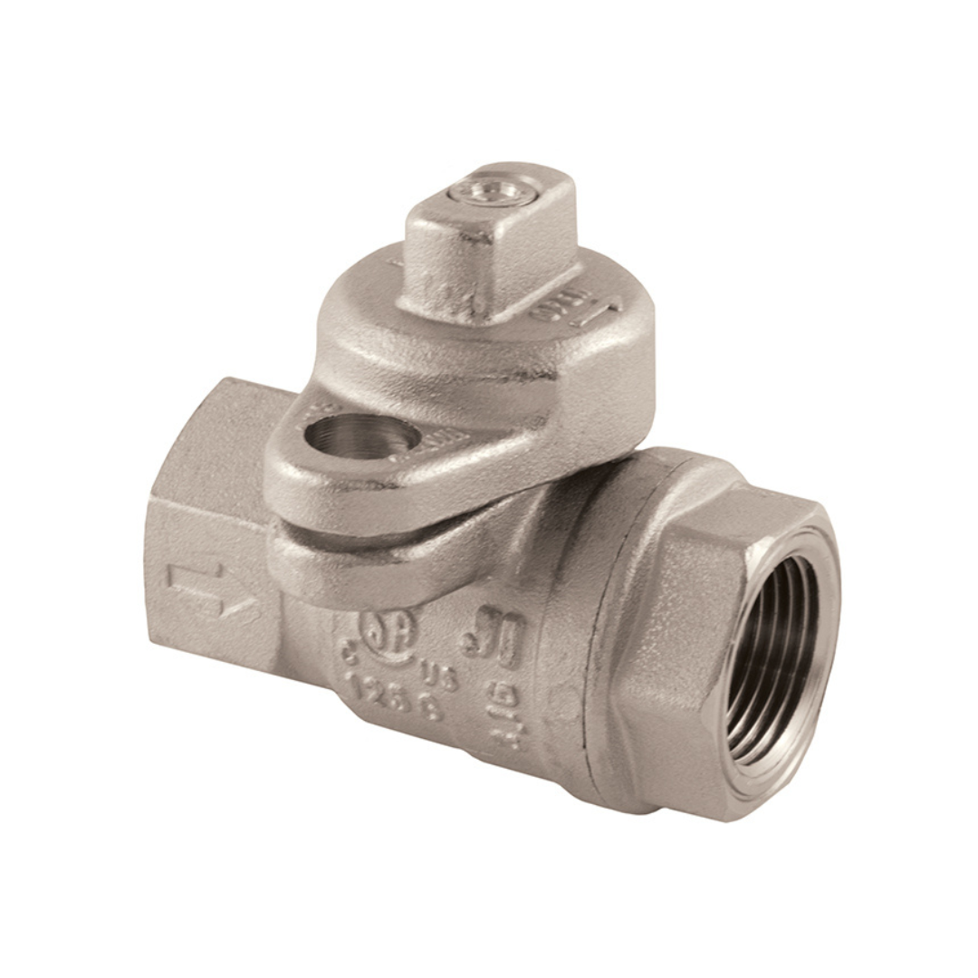 Jomar 240-006T 1-1/4" TEA Utility Gas Ball Valve,175 PSIG