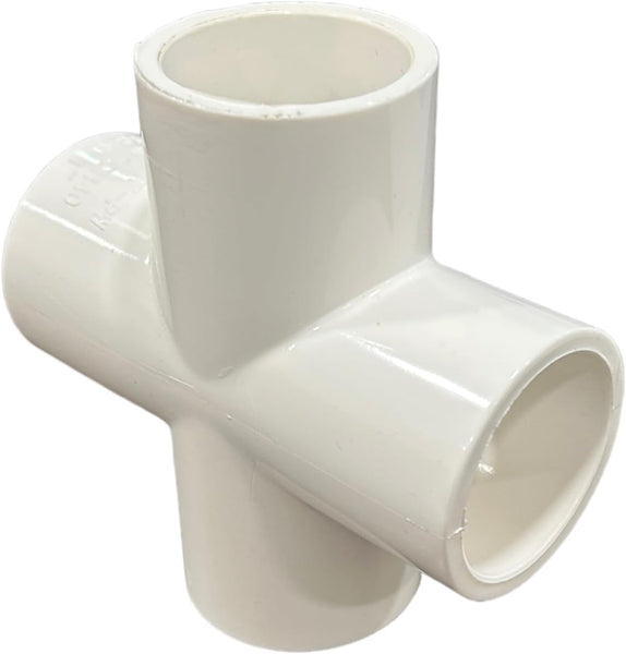 ERA Sch 40 PVC 2 Inch Cross, Socket, NSF Compliant
