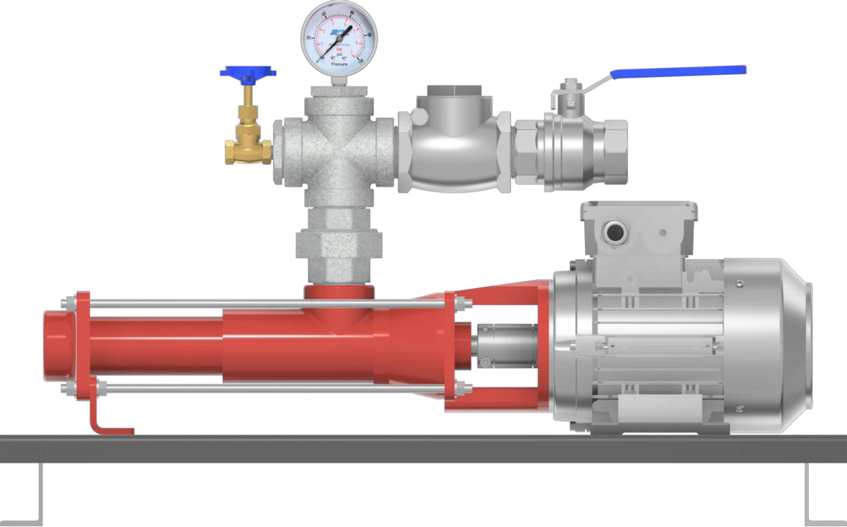 3 HP Progressive Cavity Rotopump Skid - AGCA-05A