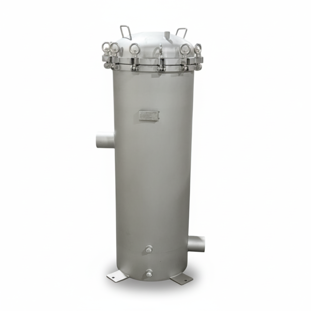 Stainless Steel 22 Cartridge Filter Housing- 40" Filters, 3" NPT