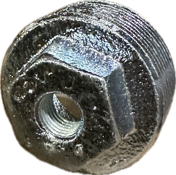 BMI 1-1/4" x 1" Galvanized Reducing Bushing, UL/FM