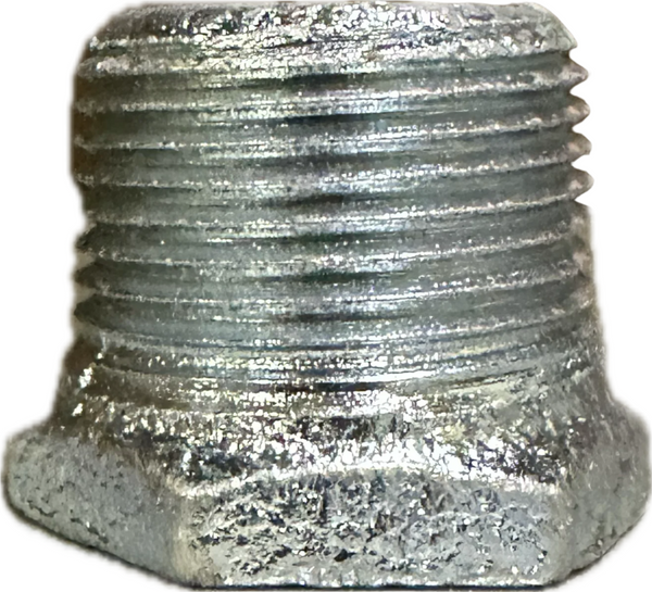 BMI 1" x 1/2" Galvanized Reducing Bushing, UL/FM