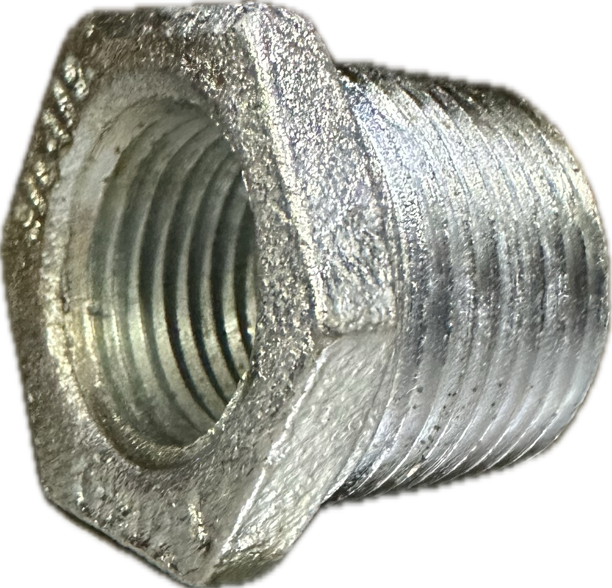 BMI 3/4" x 1/2" Galvanized Reducing Bushing, UL/FM