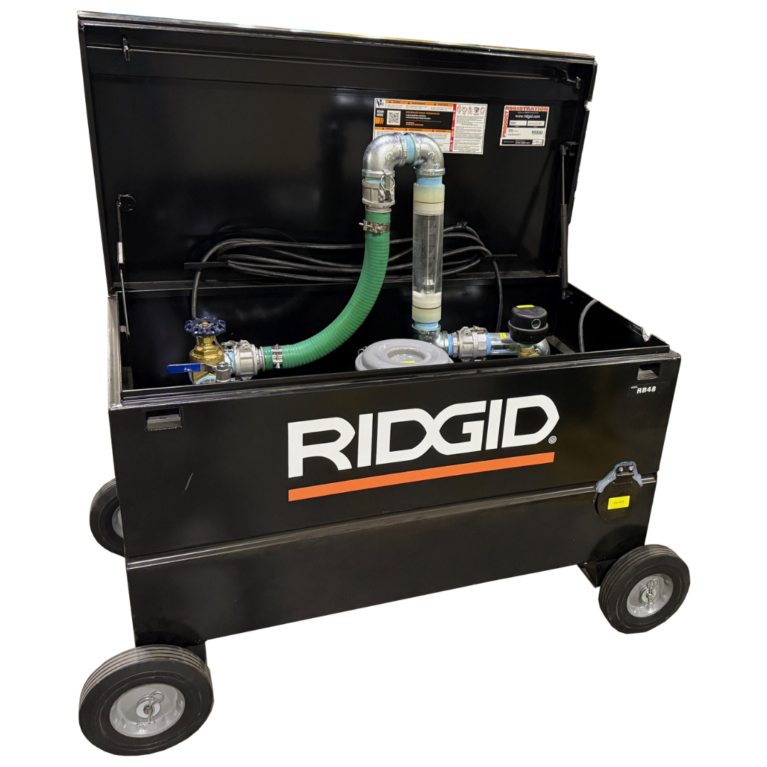 RT-9079 Rental SVE Pilot System, Wheeled Steel Enclosure