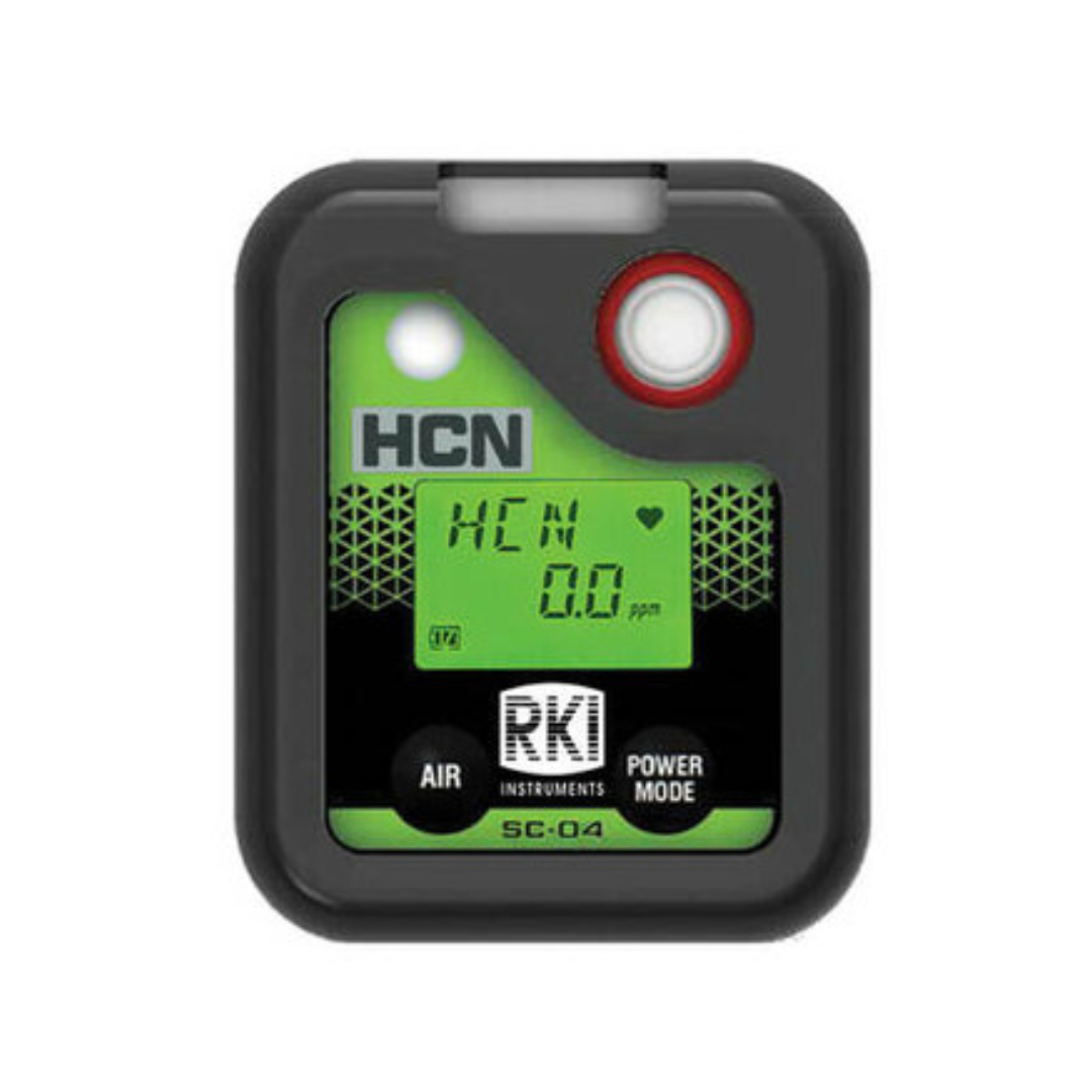 RKI Instruments SC-04 Single Gas Monitor, Hydrogen Cyanide (HCN) 0-30