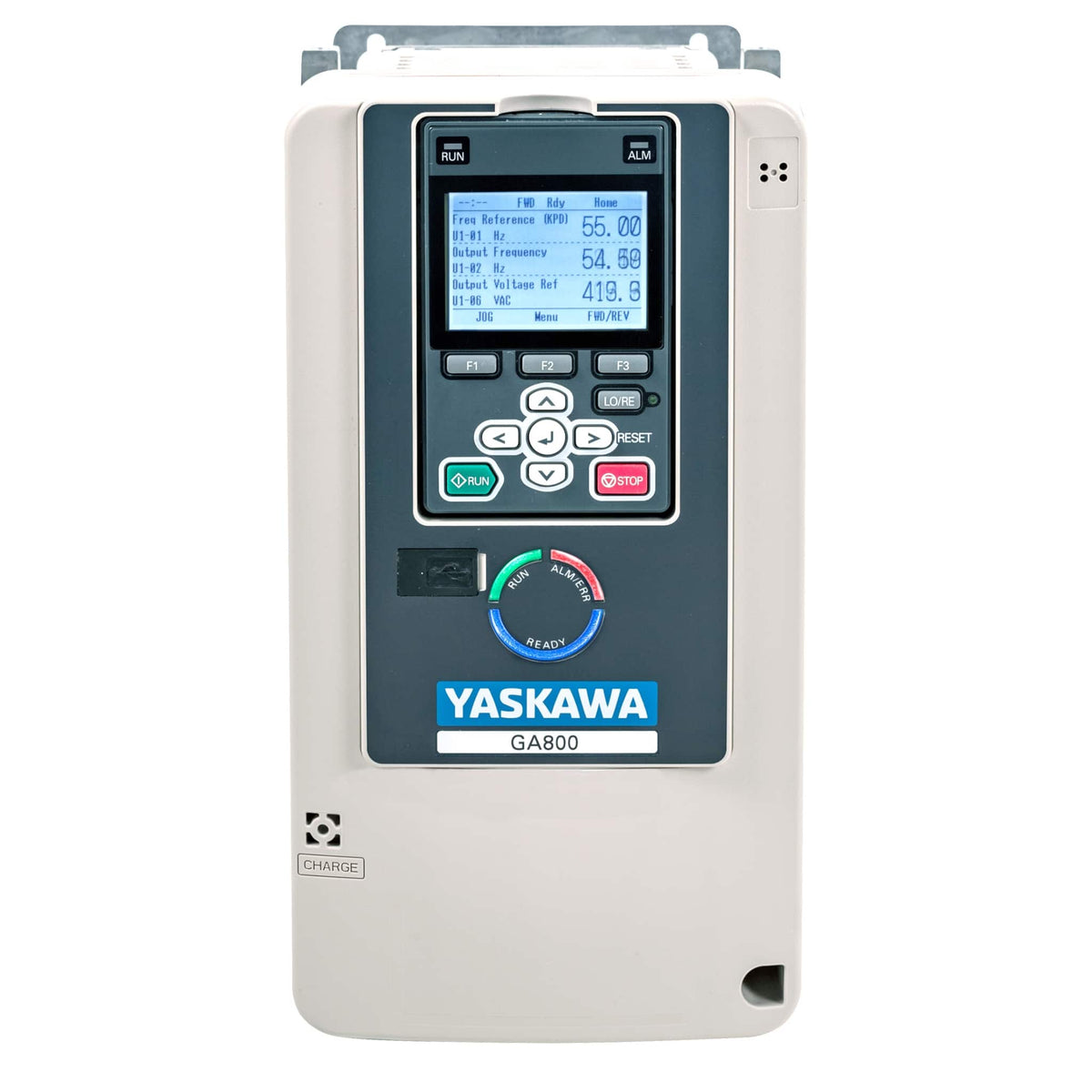 Yaskawa GA80U2070ABM 25 HP 240V 1 Phase VFD AC Drive