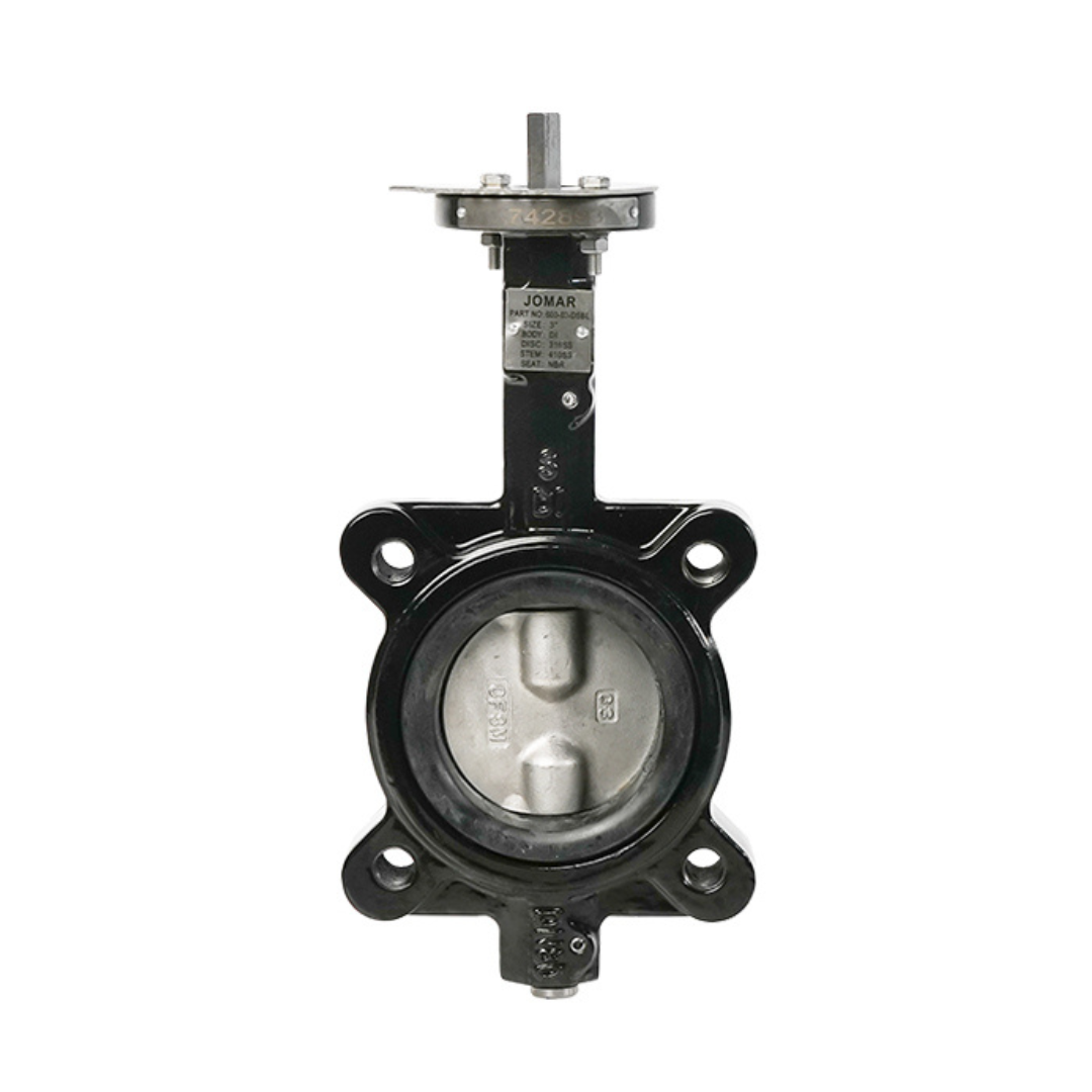Jomar 600-08DSVB 8" Lug Style Butterfly Valve, Viton Seat