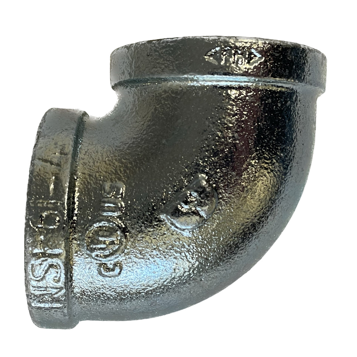 BMI 2 Inch NPT Galvanized 90 Degree Elbow | PRM