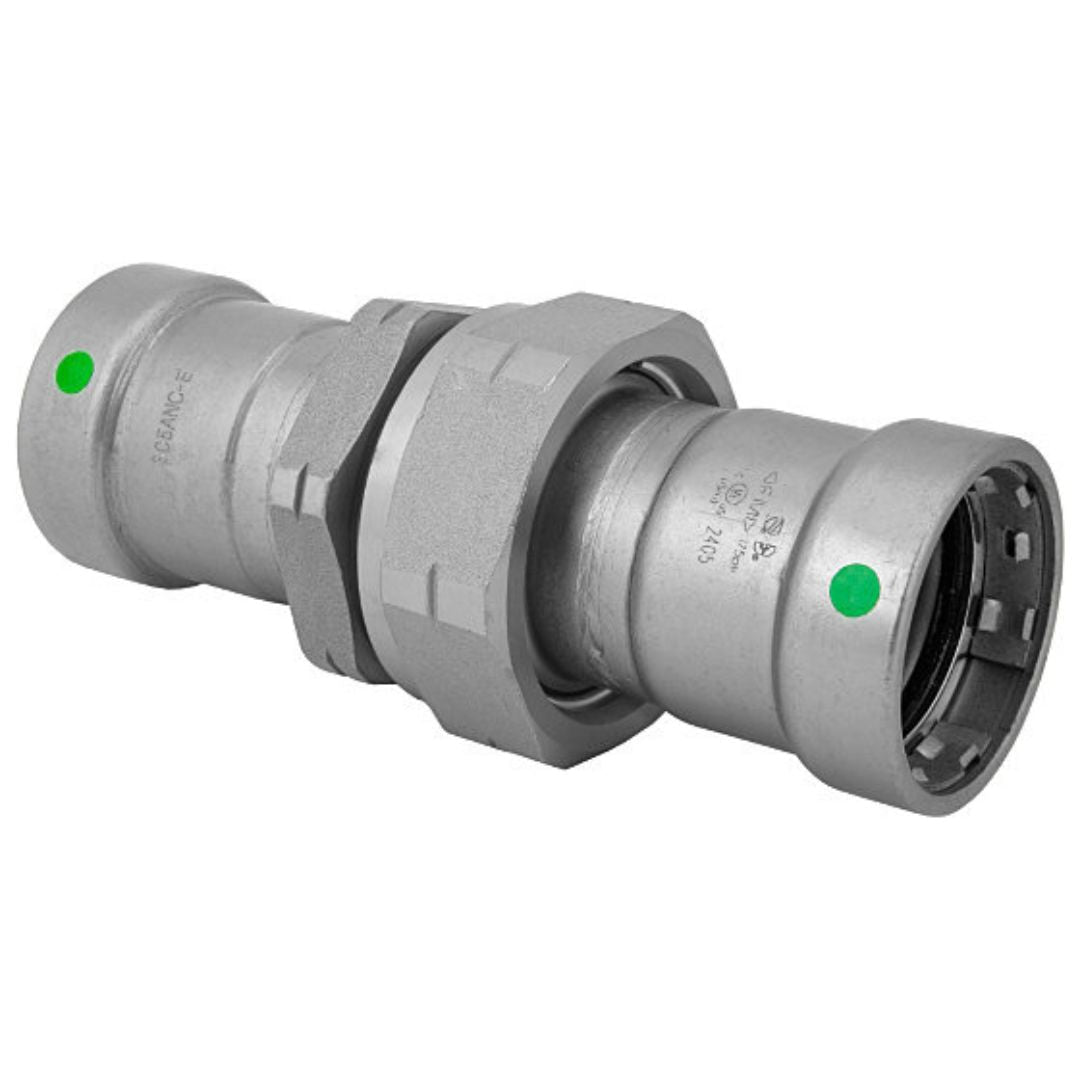 BMI 1-1/2" Carbon Steel Press Fit Union