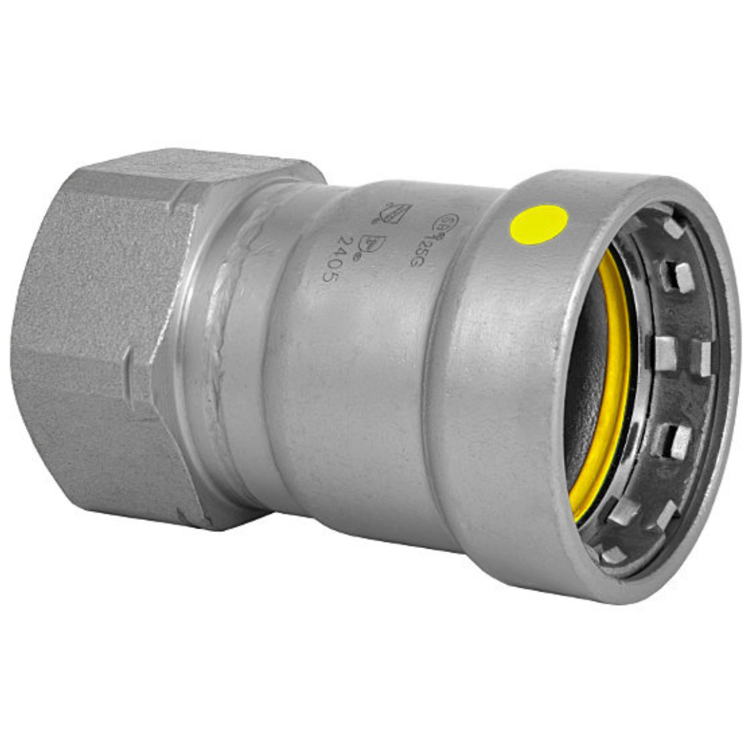 BMI 1" Carbon Steel Gas Press X FIPS Adapater - Carton of 5