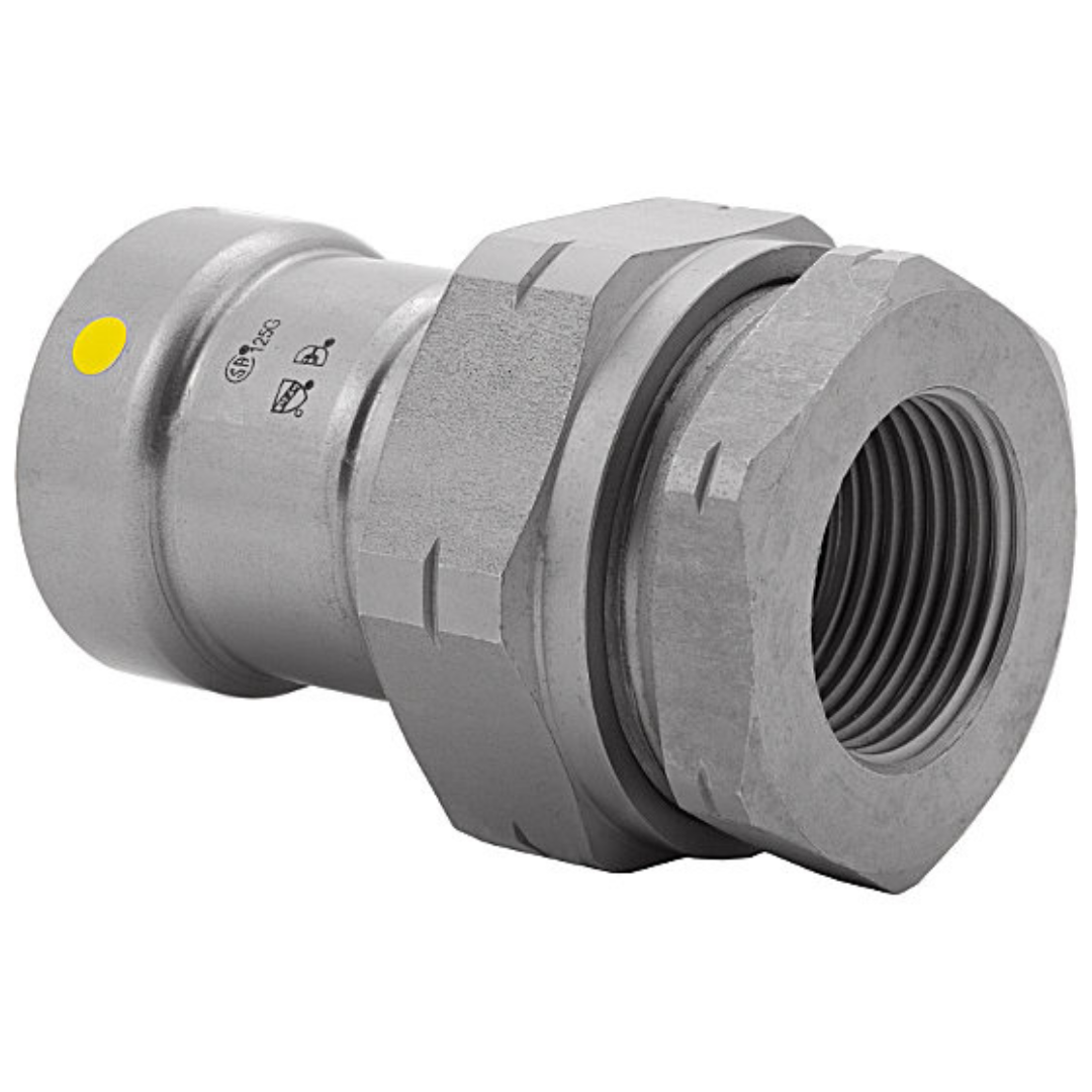 BMI 1" Carbon Steel Gas Press X FIPS Union - Carton of 5