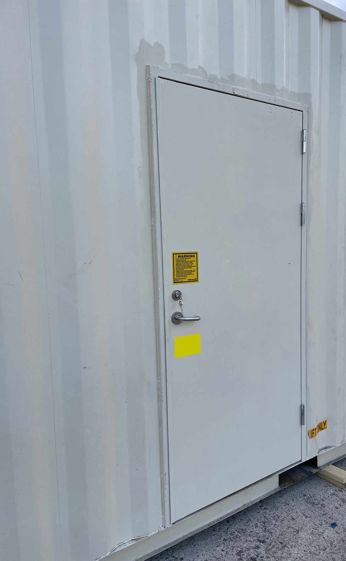 36" x 82" Exterior Steel Manway Door