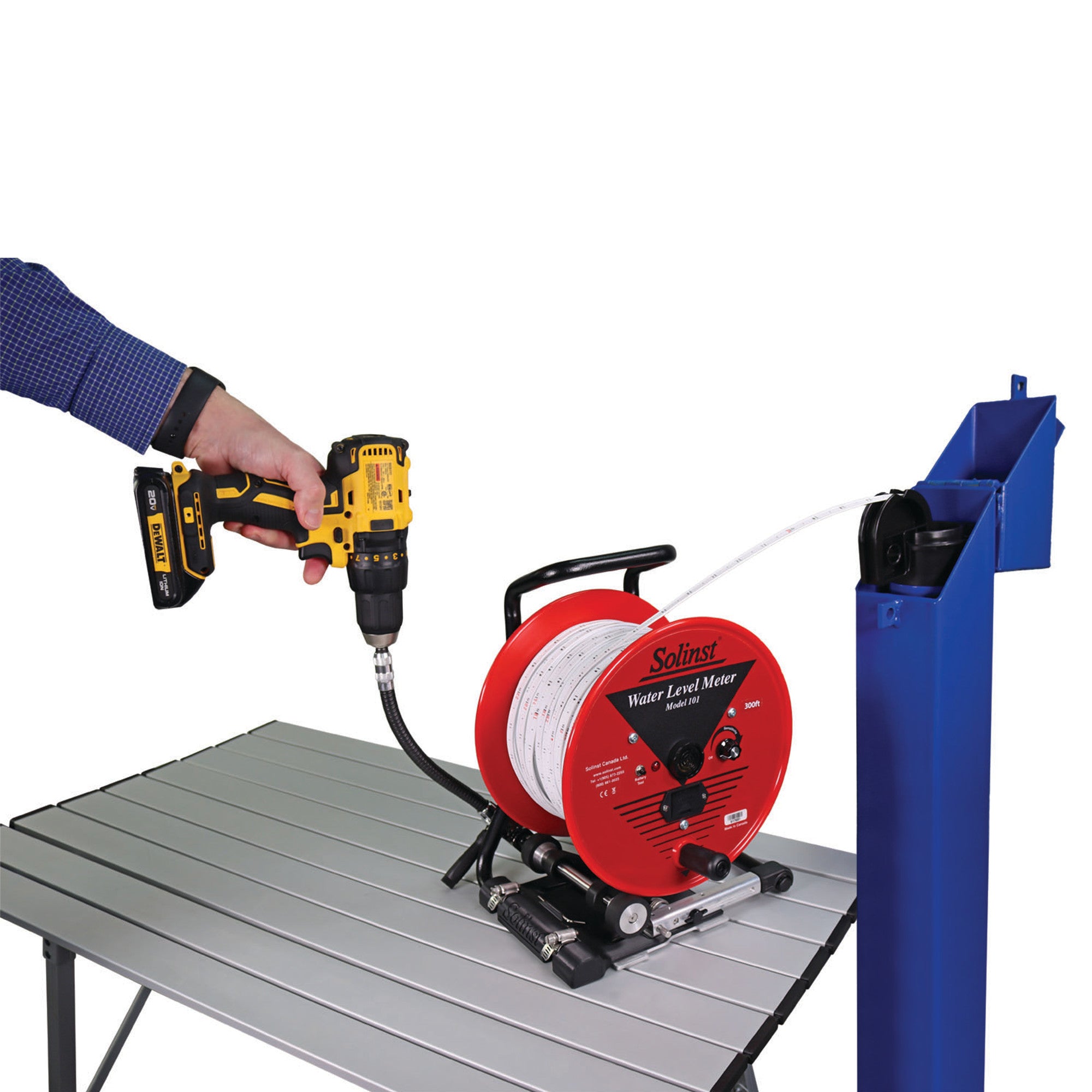 Solinst 101 Power Winder for Solinst Water Level Meters | Water Level ...