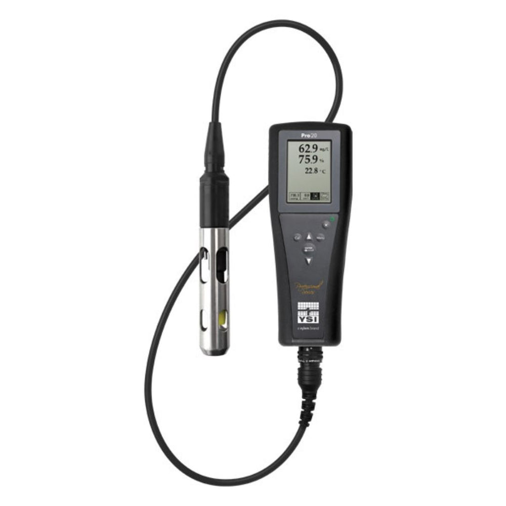 YSI Pro20 Dissolved Oxygen and Temperature Handheld Meter
