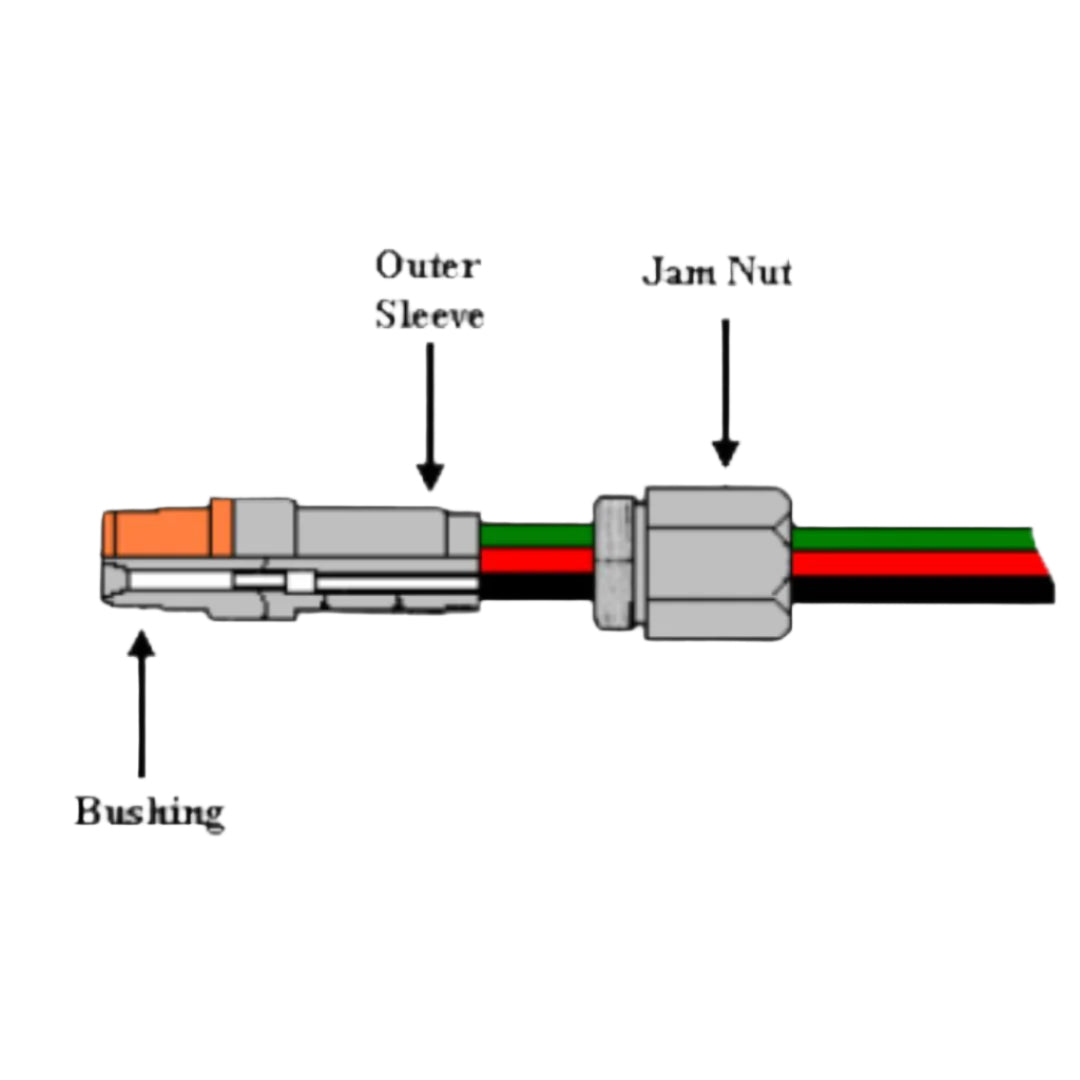 Teflon Jacketed Motor Lead for Redi-Flo4 - 12 Gauge, 3 Wire
