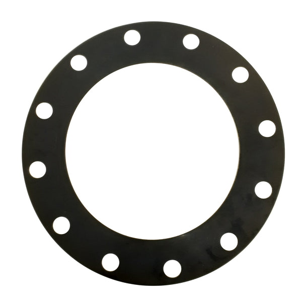 10" Nitrile Rubber Flange Gasket - 1/8" Thick Buna-N Gaskets