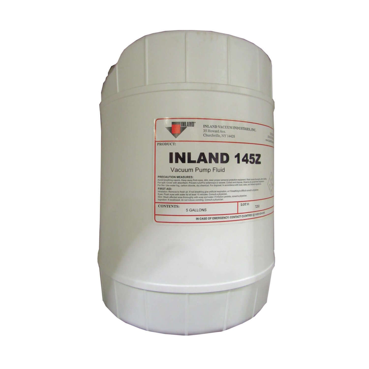 Inland Oil 145Z Full Synthetic PD Blower Oil, 5 Gallons