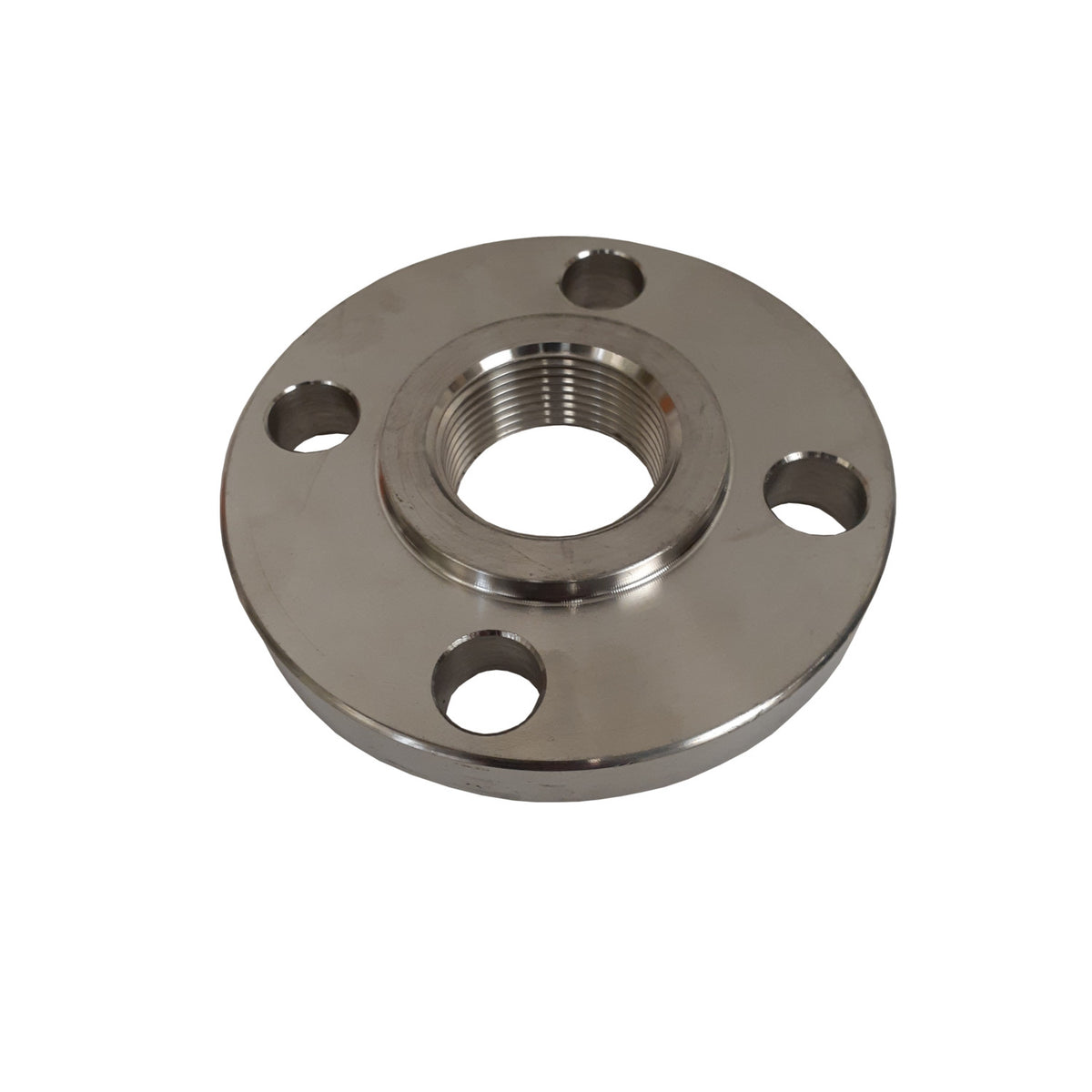1" 304 Stainless Steel Flange (NPT Thread), Class 150