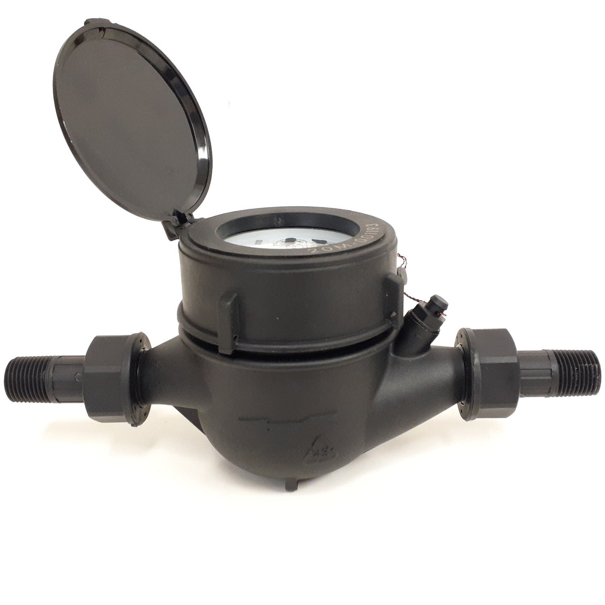 1/2" Multi-Jet Nylon Totalizing Water Meter | PRM Water Meters