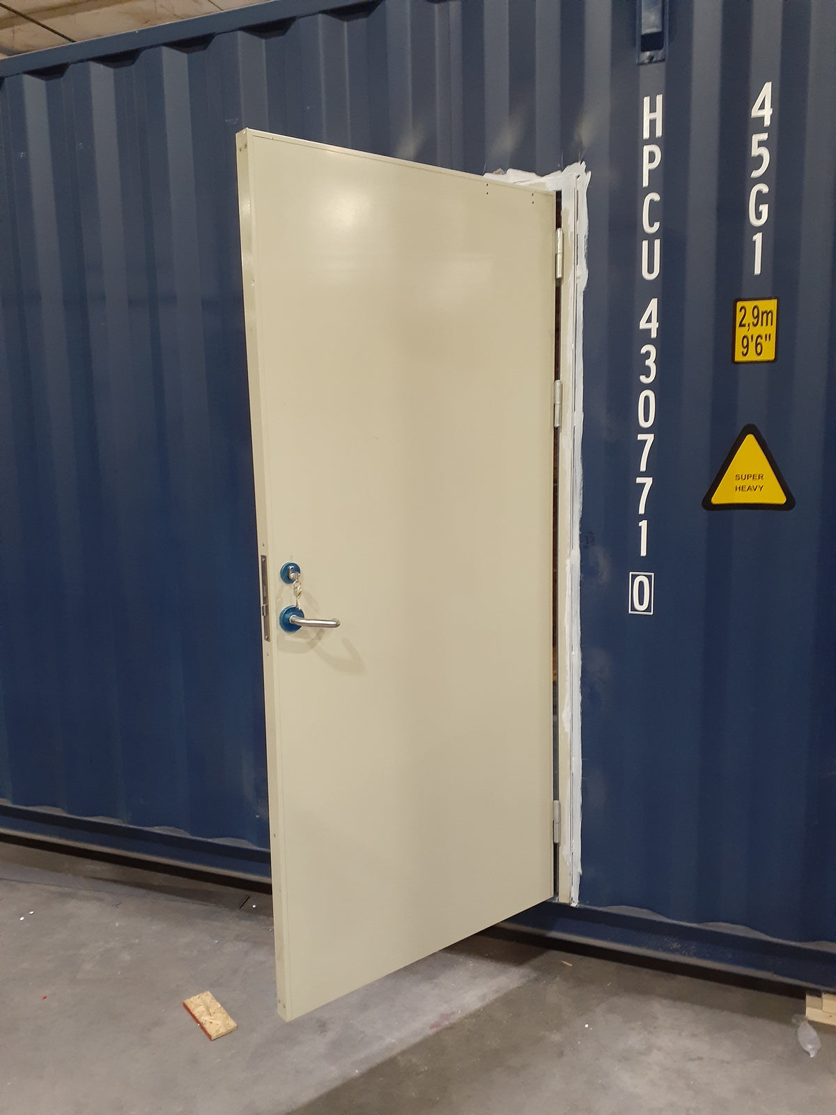 36" x 82" Exterior Steel Manway Door