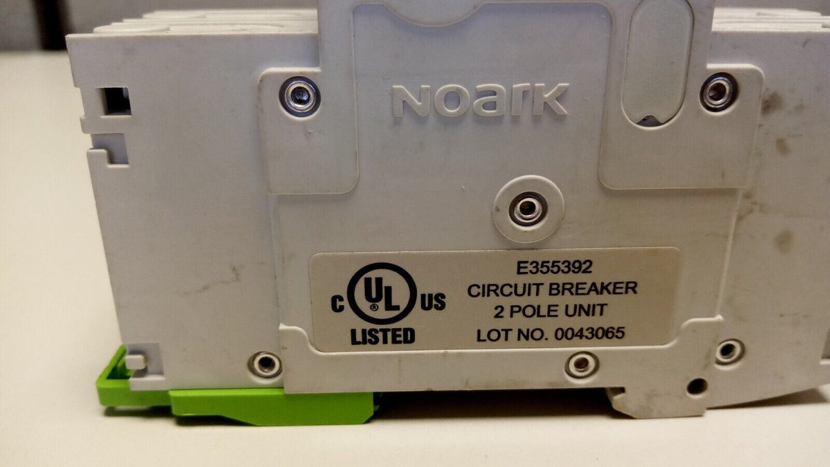 NoArk D20A Miniature Circuit Breaker, 2 Pole- New Old Stock