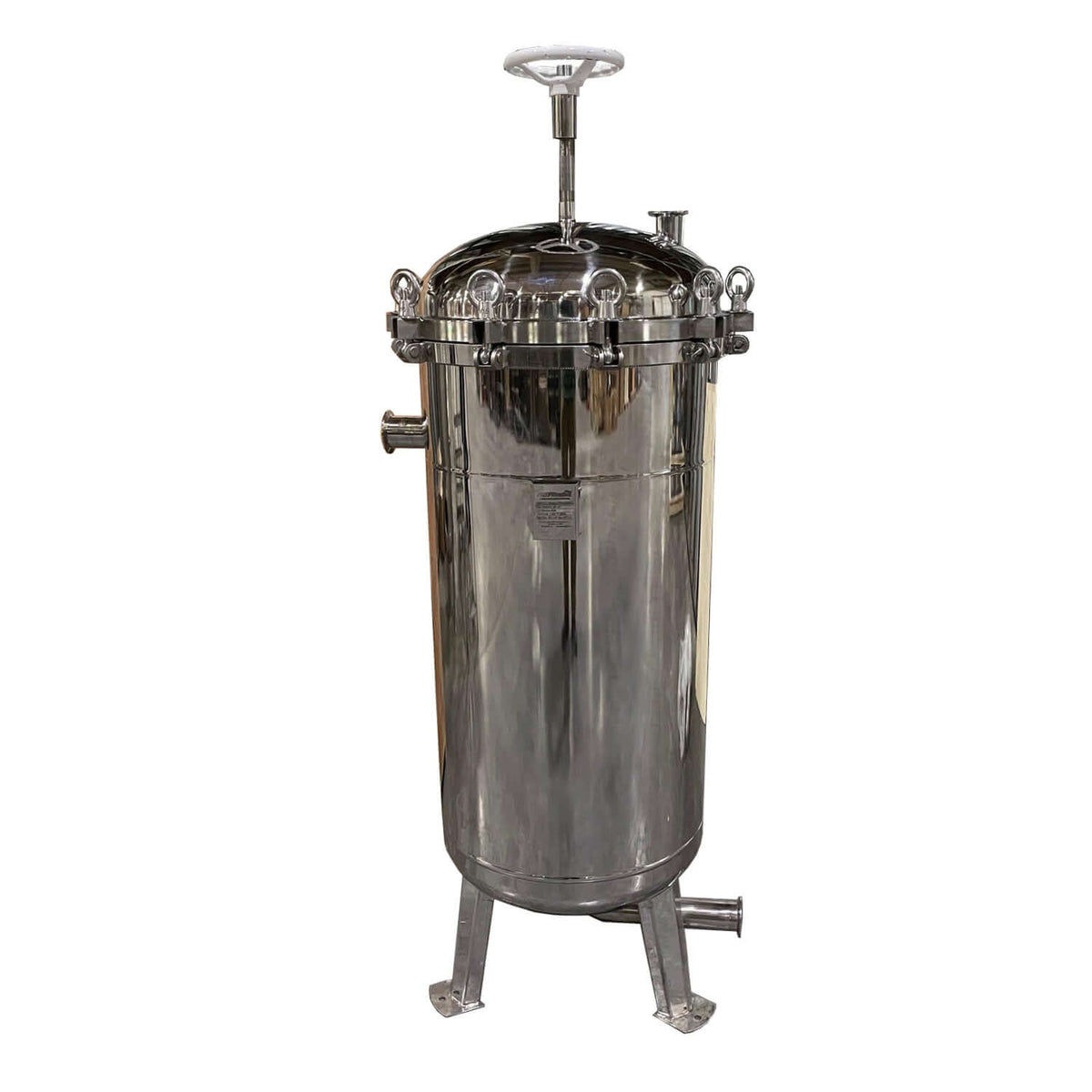 #2 316L Stainless Steel Multi-Bag (3) Bag Filter Housing 2" Tri-Clamp