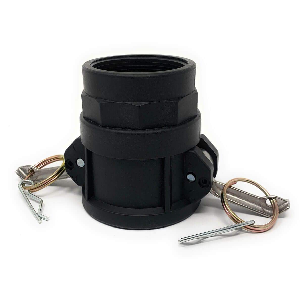 2" Poly Camlock (D Type) Female Camlock X Female NPT