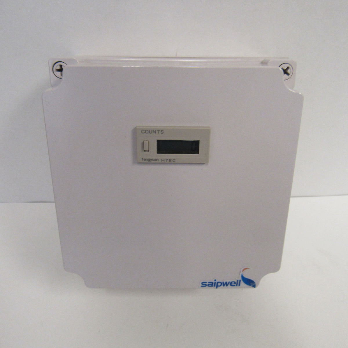 Saipwell 6" x 6" x 4" PVC Junction Box w/ Digital Meter Installed