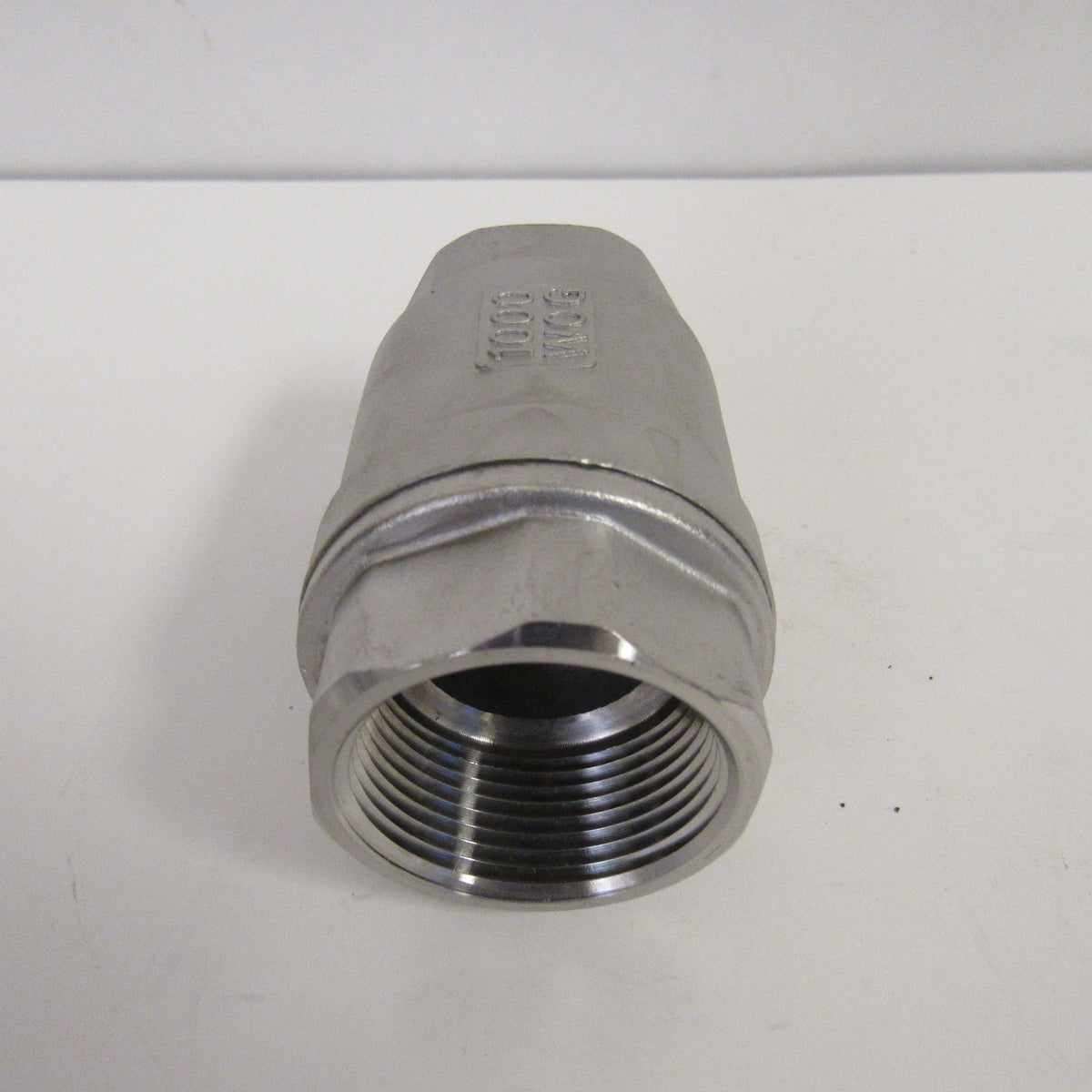 1 Inch NPT 304 Stainless Steel Spring Check Valve, 1000 WOG