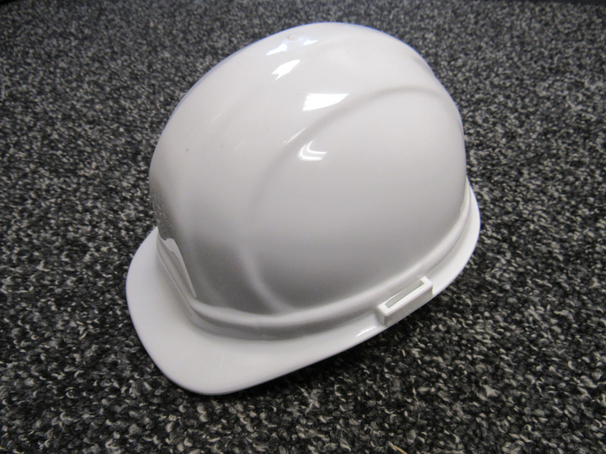 ERB Safety Omega II Hard Hat - Ratchet Adjustment - White