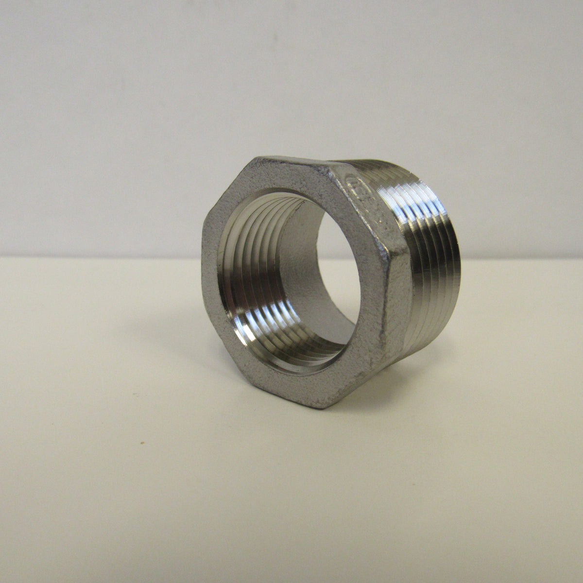 1" X 3/4" Stainless Steel Reducing Bushing, 304SS, Class 150