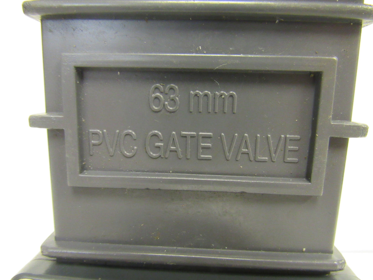 2" PVC Gate Valve Omen Sch 80 Socket X Socket Connection