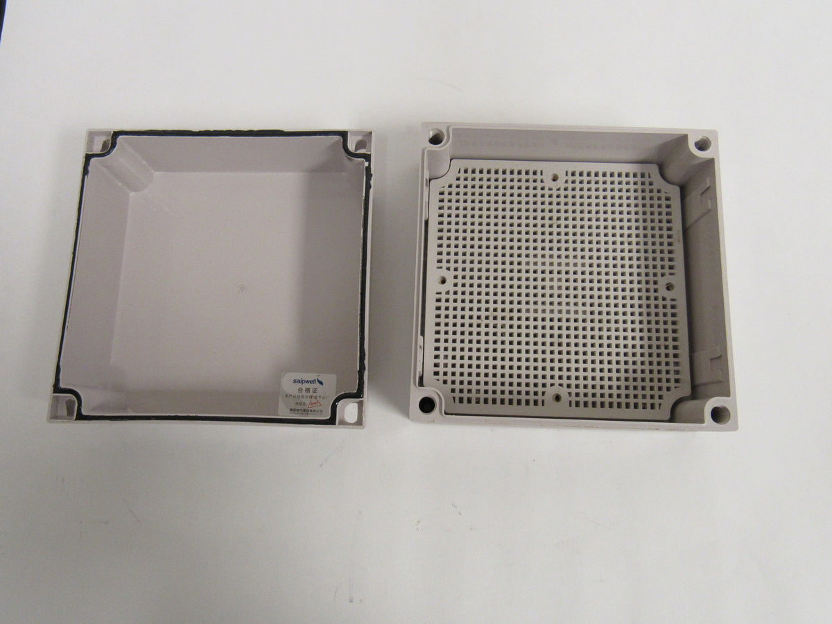 Saipwell 6" x 6" x 4" Clear PVC Weatherproof Junction Box