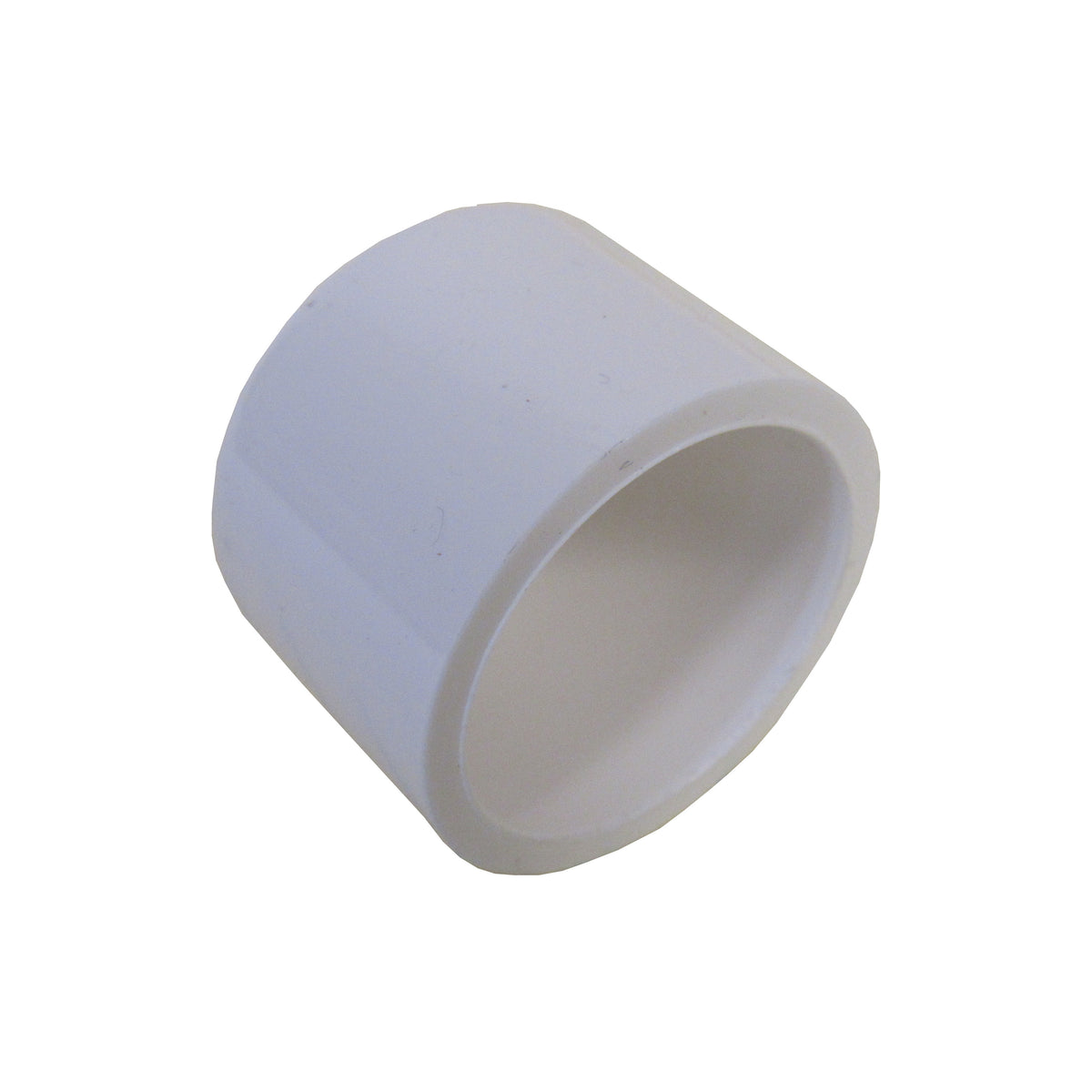 1" Sch 40 PVC End Cap Socket Connection (Single & Bulk)