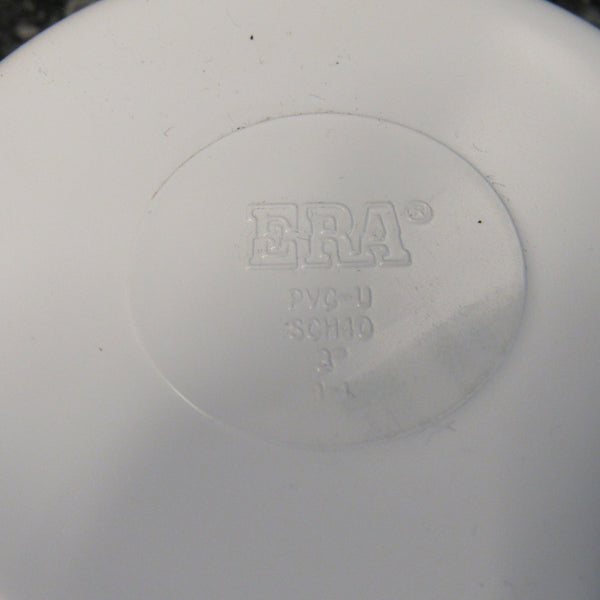 3" Sch 40 PVC End Cap Socket Connection (Single & Bulk)