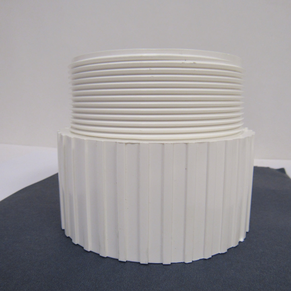 6" Sch 40 PVC Male Adapter- Socket X Male NPT, NSF Compliant