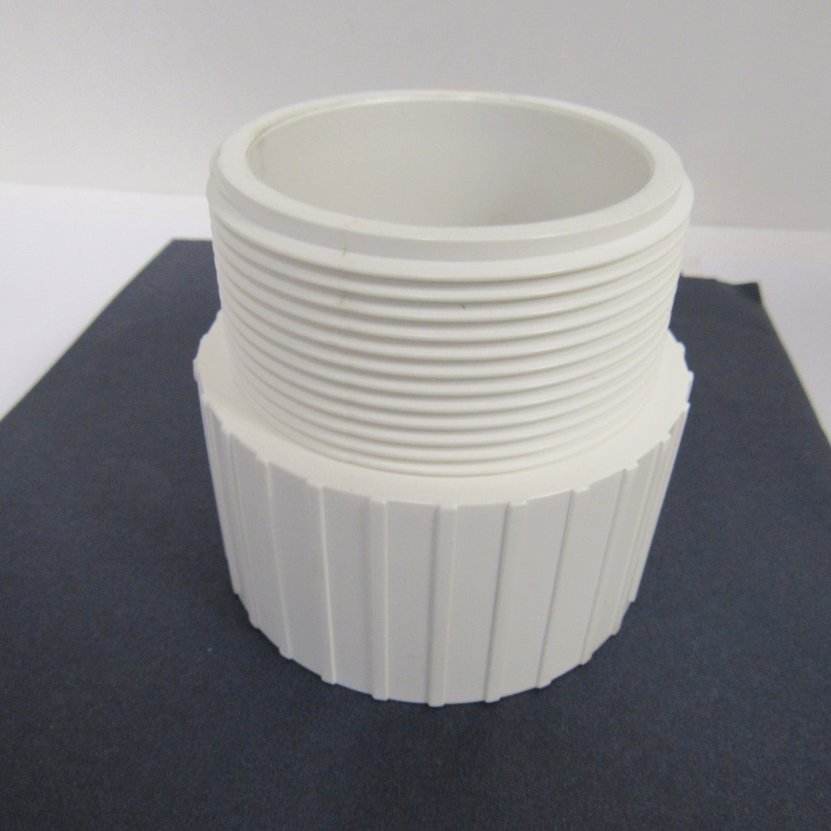 4" Sch 40 PVC Male Adapter- Socket X Male NPT, NSF Compliant