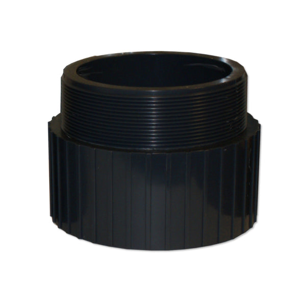 6" Schedule 80 PVC Male Adapter- Socket X MNPT, NSF Compliant