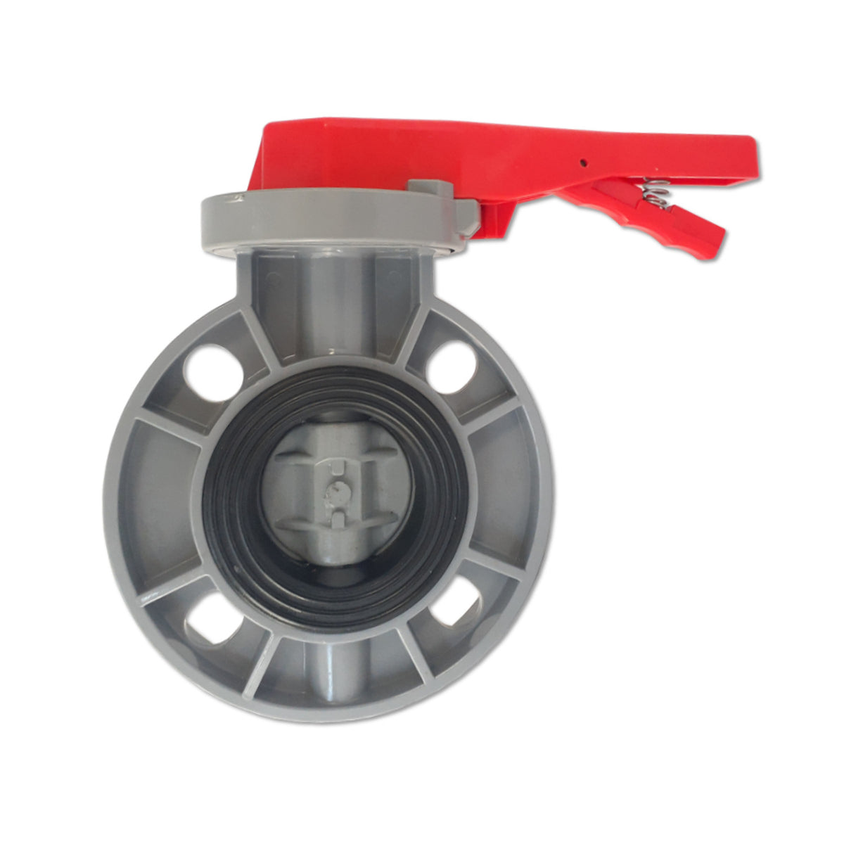 3" Schedule 80 CPVC Butterfly Valve (Lever Handle)