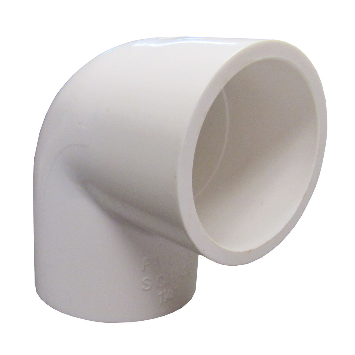 2" Schedule 40 PVC 90-Degree Elbow - Socket Connect