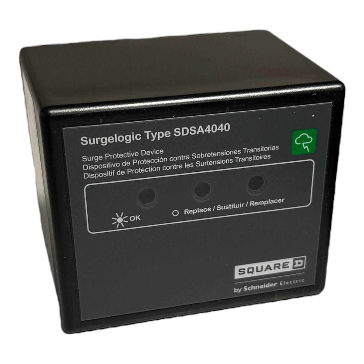 Square D SDSA4040 Surge protection device, Surgelogic, 40kA, 480Y/277