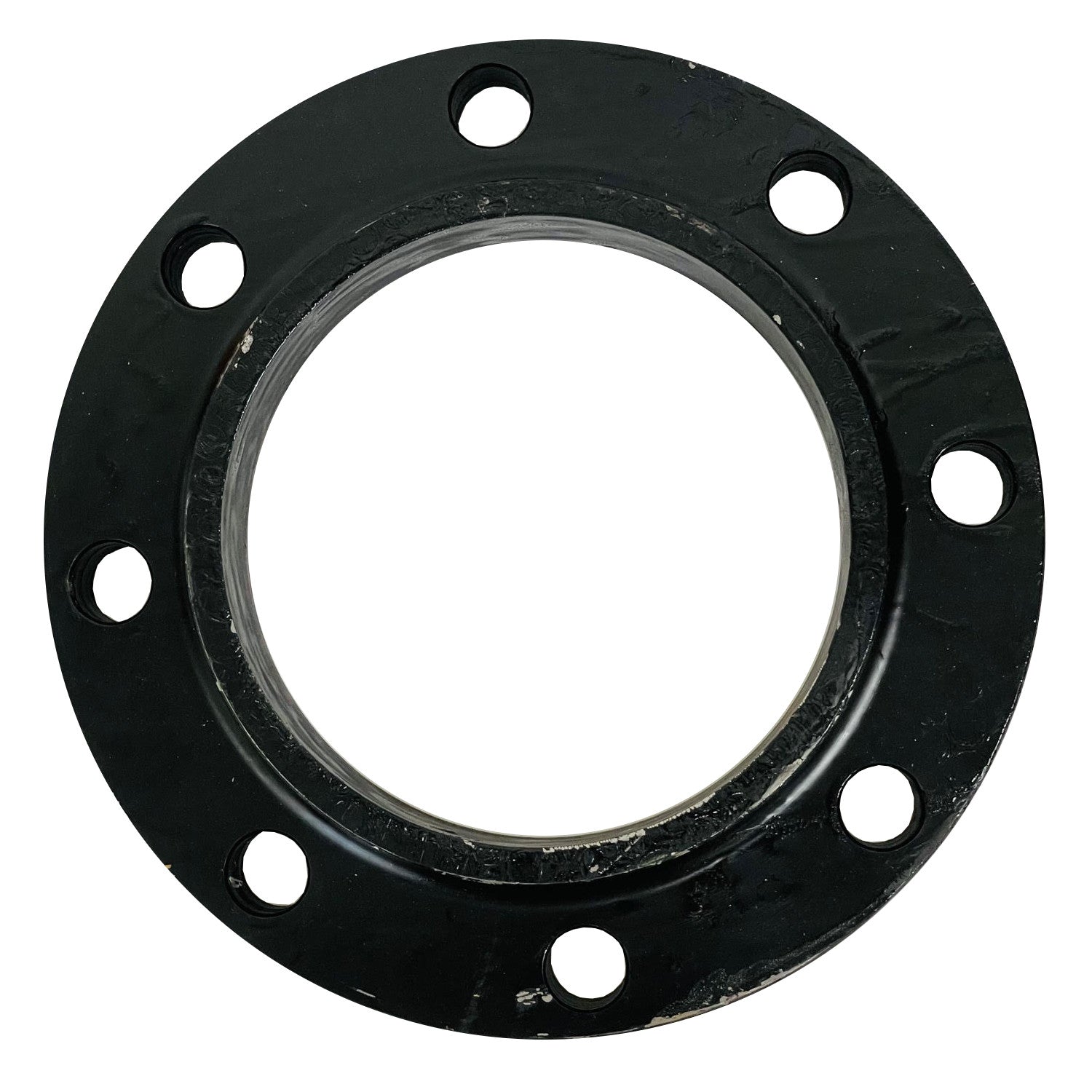 6" Black Steel Slip-On Flange (Carbon Steel), Weld, Class 150